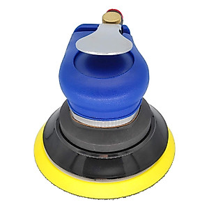 5 Inch Air Random Orbital Sander, Pneumatic Palm Sander tool with 10 Pcs Sandpapers, Air Sanders For Auto Body Work By Bowd