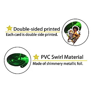 Magic Movie Birthday Party Supplies,32 Pc Magic Birthday Whirls Glitter Foil Ceiling Swirls Streams Decorations, Magic Movie Decorations Foil Swirls Hanging for Magic Party