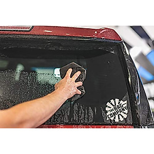 The Rag Company - Ultra Black Foam Sponge - for Detailing and Car Washing, Perfect for Both Rinseless and Soap Washes, Softer Feel, Ergonomic Shape