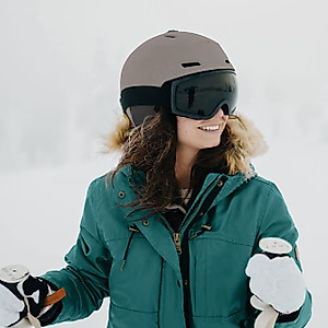 Retrospec Zephyr Ski Helmet - Snowboard Helmet for Adults & Youth- Adjustable Fit Snow Helmet with Protective Shell, and Breathable Vents for Men, Women, Boys and Girls