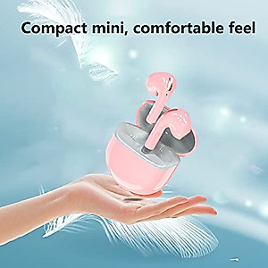 Bluetooth Headphones, Sports Bluetooth Earbuds Gym Wireless Earbuds, Waterproof Sweatproof Noise Canceling Ear Buds with HiFi Stereo Sound, Mini Charging Case Ear Buds for Android iOS