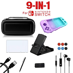 Nintendo Newest Switch Lite - 5.5" Touchscreen Display, Built-in Plus Control Pad, Built-in Speakers, 802.11ac WiFi, Bluetooth 4.1 - Gray