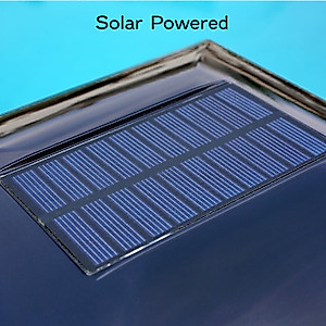 PIC Solar Flame Effect Patio Lantern Bug Zapper, ½ Acre Coverage, 2 Pack