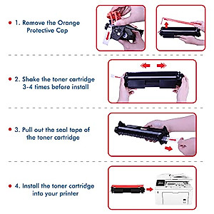 94A CF294A 2 Pack Toner Cartridge Compatible Replacement for HP CF294A 94A Toner Cartridge for HP Laserjet Pro MFP M148DW M148FDW M118DW M149FDW M148 M118 M149 Printer Black
