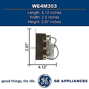 GE WE4M353 Genuine OEM Dryer Timer for GE Dryers