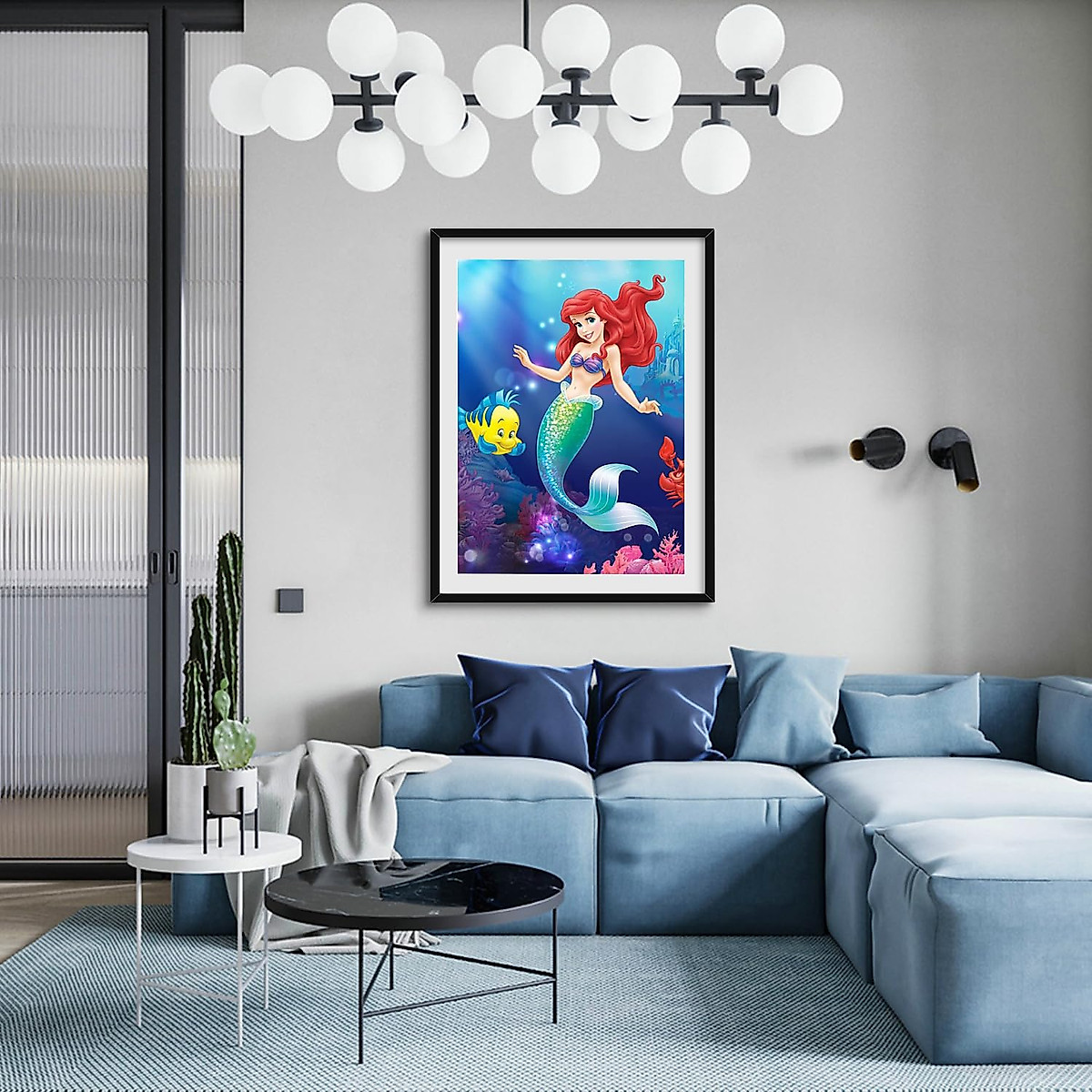 QUITEDEW Diamond Painting Kits for Adults, DIY Diamond Art Kits for Adults Full Dril,Cartoon Diamond Painting Paint with Diamonds Home Wall Decor 12x16 Inch