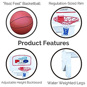 Swimline Cool Jam Pro Poolside Basketball Super-Wide