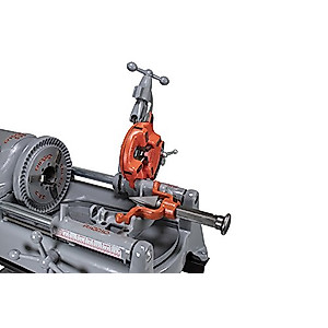 RIDGID® 535 V1 Pipe Threading Machine with Universal Cart 811A Die Heads Alloy Steel Dies and 70830 Dark Oil (Renewed)