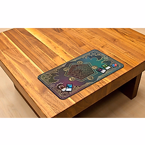 Paramint Mana Blast (Stitched) - MTG Playmat - Compatible with Magic The Gathering Playmat - Play MTG, YuGiOh, TCG - Original Play Mat Art Designs & Accessories