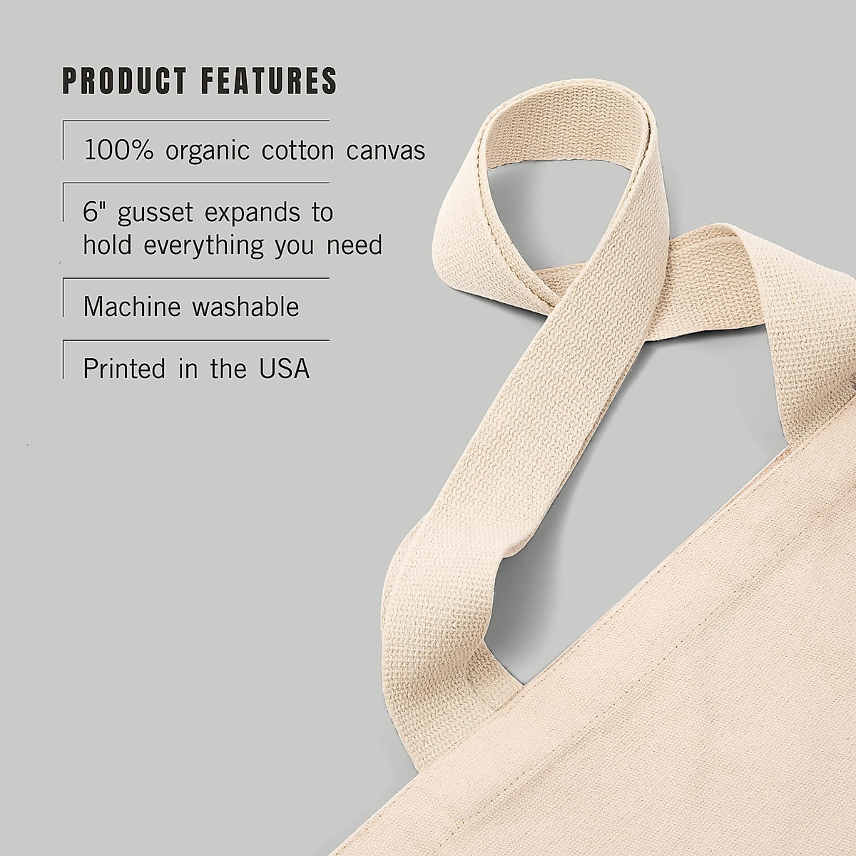 Lantern Press Long Beach Island, New Jersey, Barnegat Lighthouse, Lithograph (100% Cotton Canvas Reusable Tote Bag)