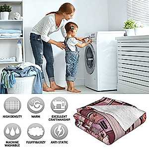 S SETEOSIR Niece Gifts from Auntie Throw Blanket to My Niece from Aunt Birthday Gifts Ultra-Soft Micro 50"x60"