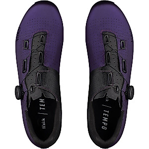 Fizik Unisex Tempo Decos, Carbon Road Bike Shoes Cycling, Aubergine, 5-5.5 US Men