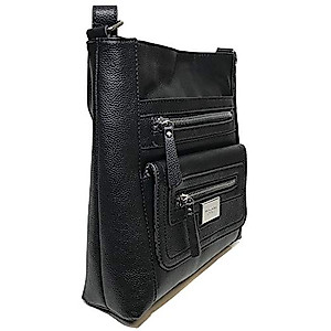 Tignanello Perfect Pockets Large Function Cross Body, Black