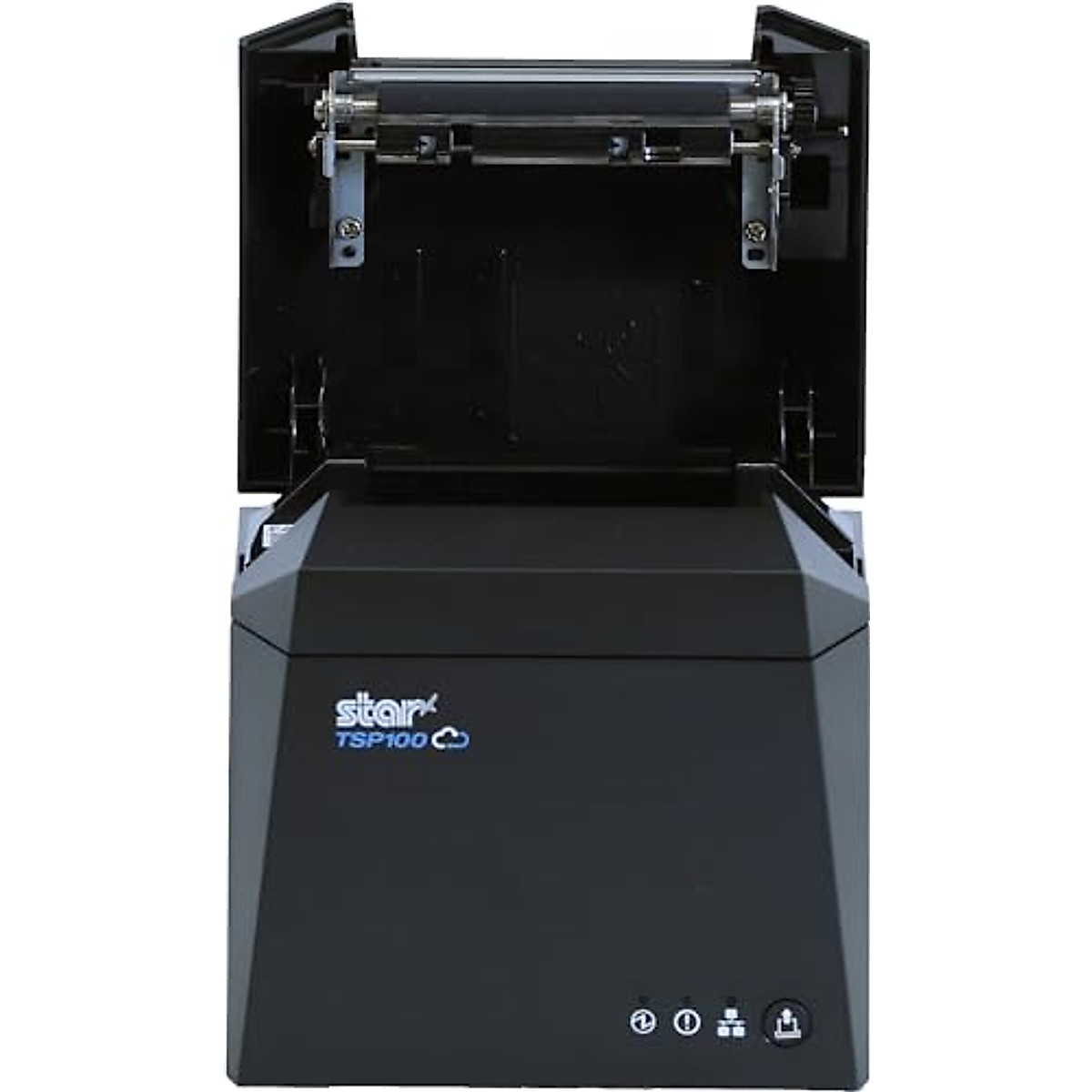 Star Micronics TSP143IVUE USB/Ethernet (LAN) Thermal Receipt Printer with Android Open Accessory (AOA), CloudPRNT, Cutter, and Internal Power Supply - Gray