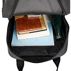 TARVIT Backpacks Men's Backpack PU Leather Bag Large Laptop Backpack Men's Casual School Bag for Teen Boys Brown Black (Color : Auburn)