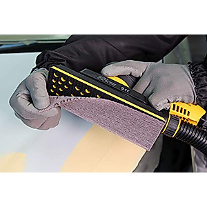 Mirka Abranet Net Sheets / 2.75 x 8 inch/Assortment 1 of each Grit 80, 100, 120, 150, 180, 220, 320, 400, 600 / Mesh sandpaper sanding Sheet Hook and Loop / 9 pcs / ‎9A-150-APRP