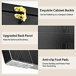 Wall-Mounted Fold-Out Convertible Floating Desk Space Saver, Multi-Function Murphy Desk for Home Office, Space Saving Computer/Hanging Desk, Table with Storage Area