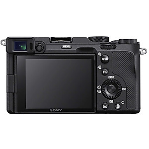 Cardinal Camera-Sony Sony Alpha a7C Mirrorless Digital SLR Camera Body Only Video Bundle + LED Video Light + Microphone + Extreme Speed 64GB Memory(20pc Bundle),ILCE7C/B