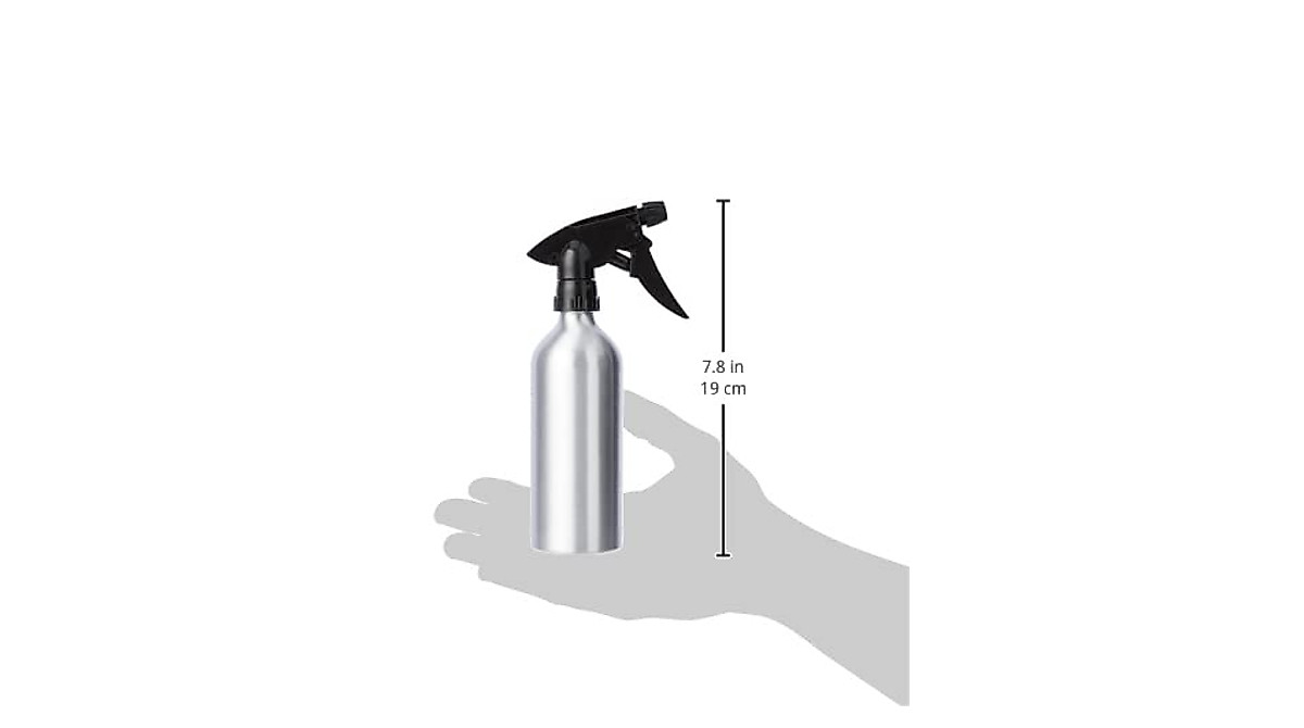 iDesign Aluminum 12 oz Spray Bottle - Stylish & Durable