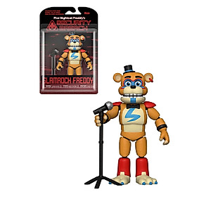 Funko Action Figure: Five Nights At Freddy's (FNAF) PizzaPlex-Glamrock Freddy Fazbear - FNAF Pizza Simulator - Collectible - Gift Idea - Official Merchandise - for Boys, Girls, Kids & Adults