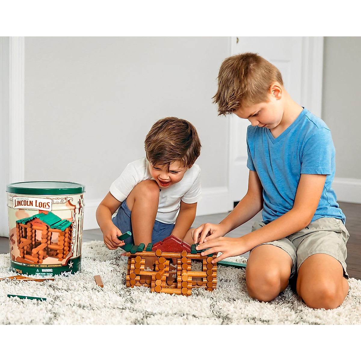 Lincoln Logs 100th Anniversary Tin