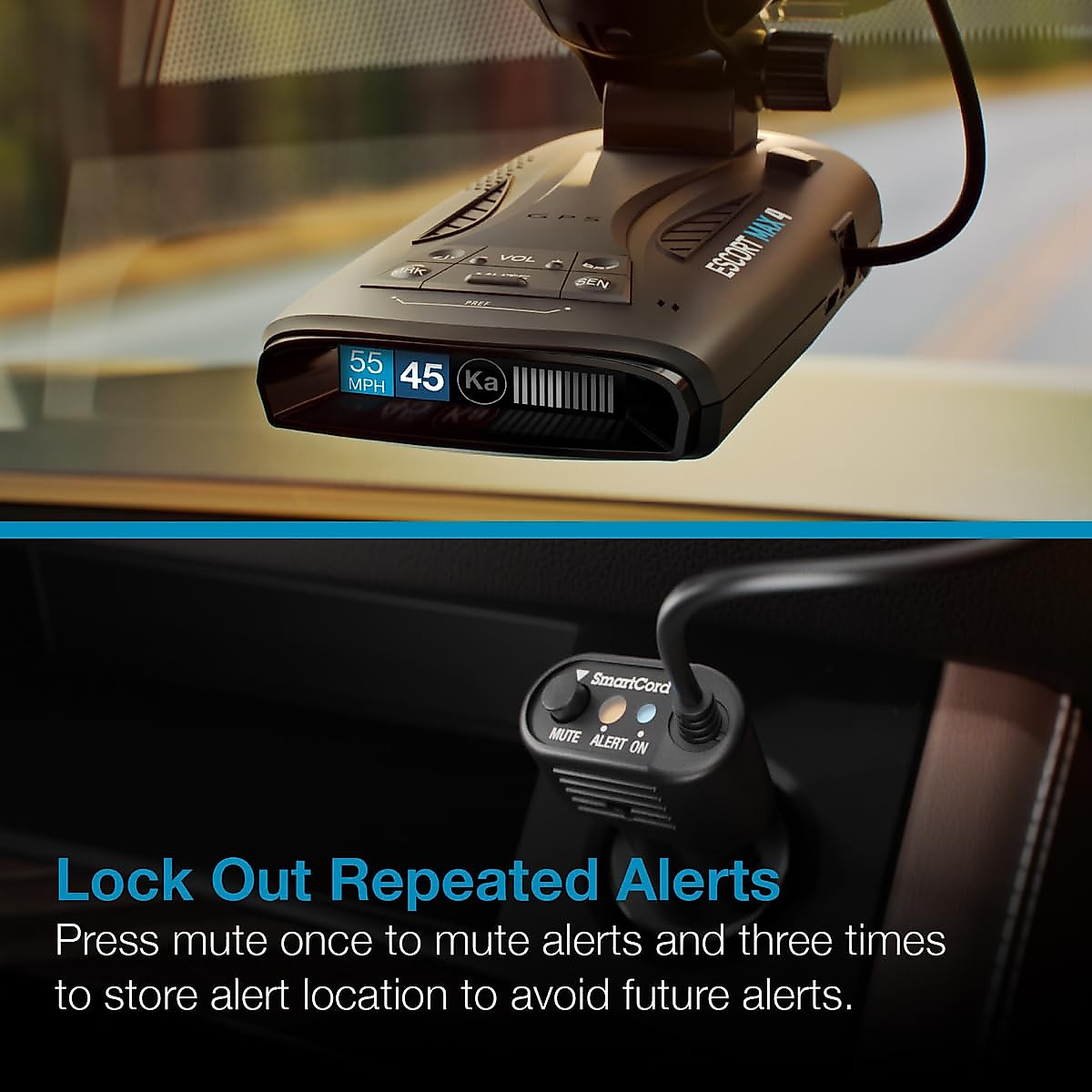 Escort Official Radar Detector SmartCord Straight Wire for MAX 360, MAX 360c, IX, IXc, 9500 IX, MAX II, MAX 3, MAX 4, MAX 360c MKII, MAX 360 MKII, MAXcam 360c, Redline 360c & Additional Models