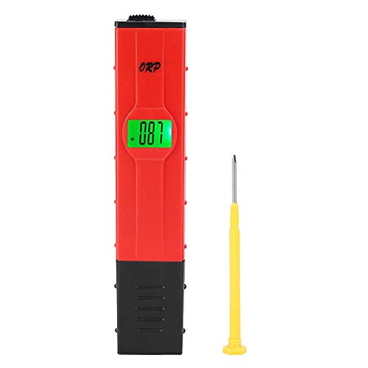 Uxsiya ORP Tester, 1mV Resolution LCD Backlight Compact ORP Meter Pen Accurate Portable for Swimming Pool for Water Sources Instrumentation