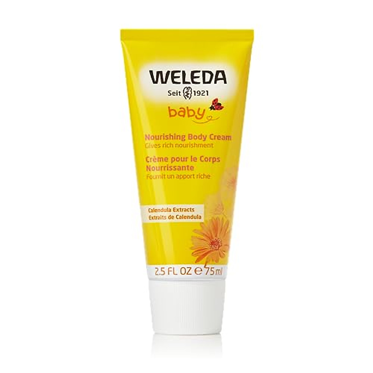 Weleda Calendula Body Cream, 2.5 Fluid Ounce