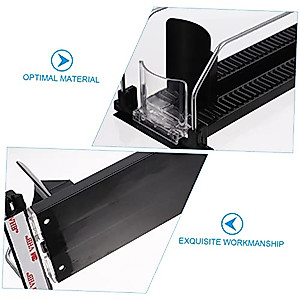 Garneck Propeller Beverage Organizer for Fridge Tool Tray Organizer Magnetic Shelf for Refrigerator Drink Holder Self Pushing Drink Organizer Fridge Drink Organizer Pusher Drink Propeller