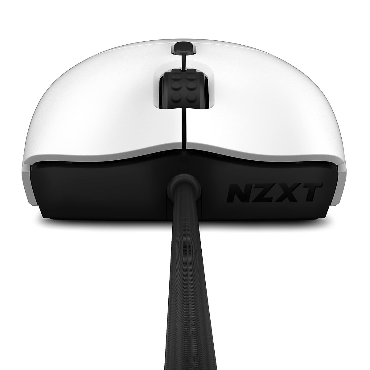 NZXT Lift 1 Symm, Lightweight Symmetrical Wired USB Gaming Mouse, Lightweight 67g Design, 1K Polling Rate, Omron Mechanical Switches, 16K DPI Optical Sensor, White