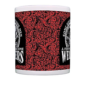 Welder Mug For Men Some Boys Become Men Few Become Welders 11oz Ceramic Coffee Mug Paisley