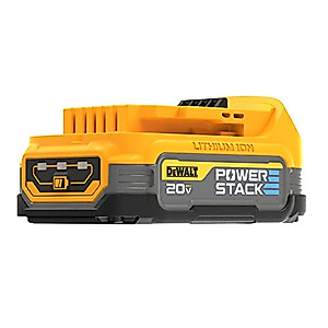 DEWALT 20V MAX* Starter Kit with POWERSTACK™ Compact Battery and Charger (DCBP034C)