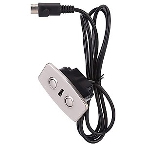 EVTSCAN Remotes Port Hand Controller Electric Recliner Chair Sofa Lifting 2 Button Hand Switch with Dual USB