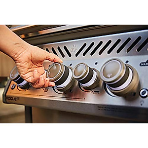 Napoleon Rogue SE 425 BBQ Grill, Stainless Steel, Propane - RSE425RSIBPSS-1 - With Three Main Burners, Infrared Rear And Side Burner, Barbecue Gas Cart, Folding Side Shelves