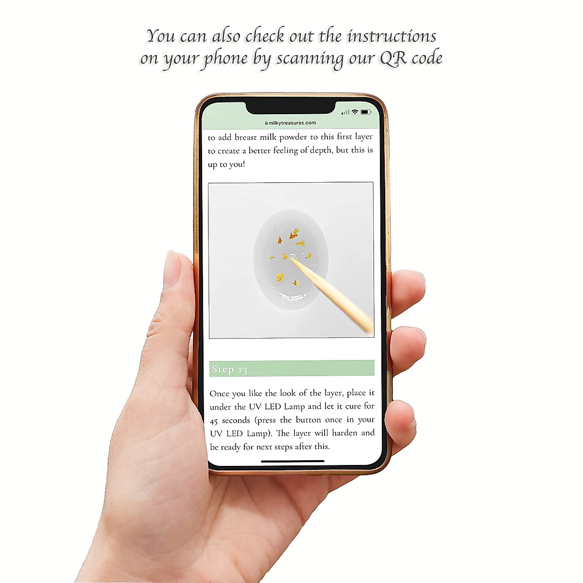 Milky Treasures Oval Ring DIY Breastmilk Jewelry Making Kit | Adjustable Size 6 to 10 | Breastfeeding Keepsake | New Mom Gifts | 925 Sterling Silver | Baby Registry | Mother's Day [Full KIT]