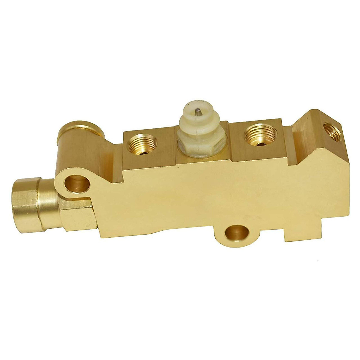 A-Team Performance - Combination-Proportioning Valve PV4 172 1361 PV71 - Heavy Brass Finish - Heavy Duty For Disc/Disc Brakes - Compatible With Ford Chevy Mopar - Premium Quality Brass Material