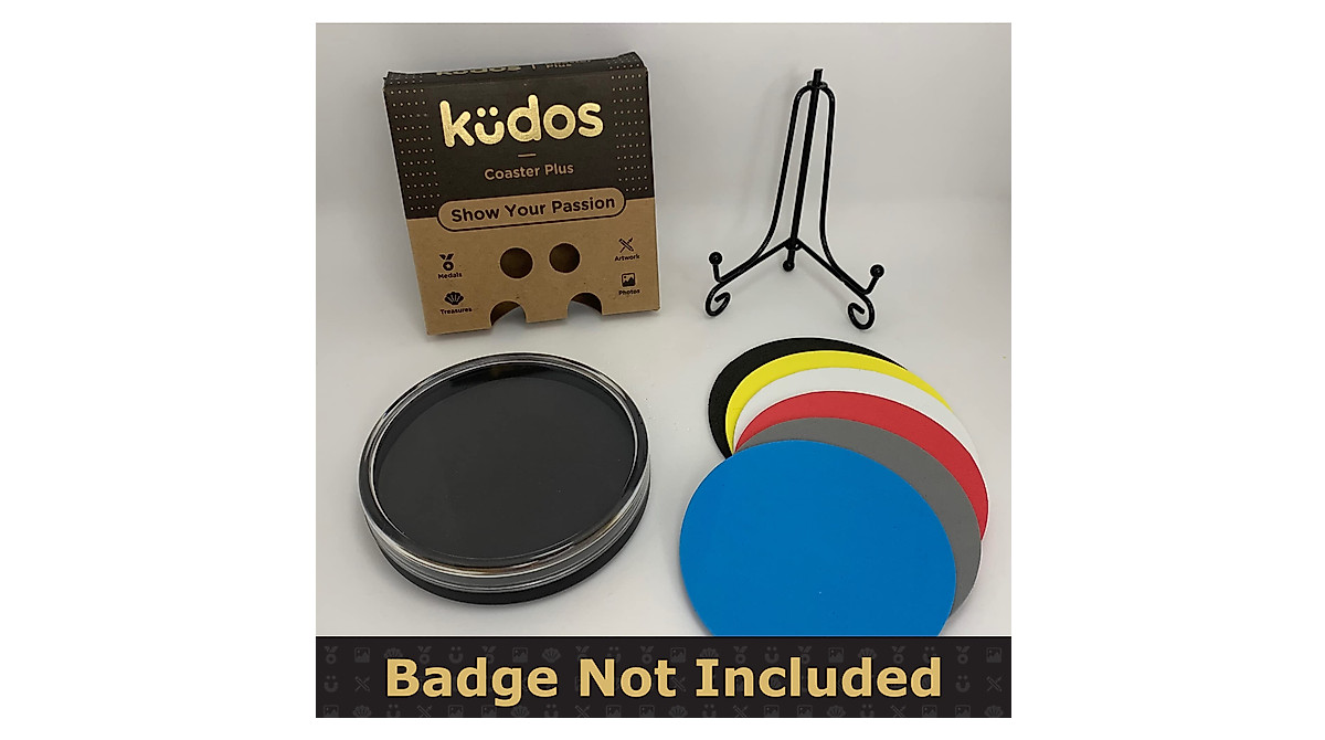 Kudos Badge Display Case - Perfect Gift for Heroes