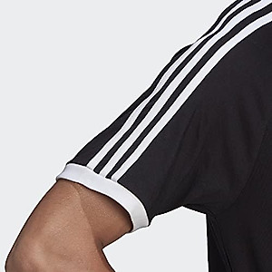 adidas Originals Men's Adicolor 3-stripes Tee, Black, X-Large