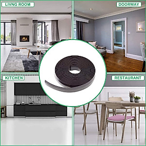Neza Boundary Marker, 13 Feet Magnetic Boundary Markers Strip Woks for Neato Shark Roborock Robotic Vacuum Cleaner Boundary Tape Boundary Marker Strip