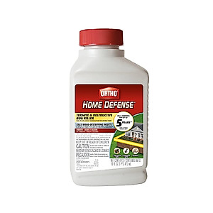 Home Defense Termite & Destructive Bug Killer, 16-oz. Concentrate (Pack of 1) Pack May Vary