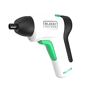 BLACK+DECKER 4V MAX reviva Electric Screwdriver, Cordless, USB Chargeable (REVSD4C)