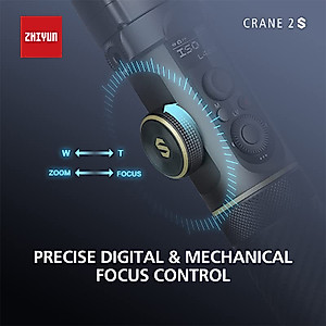 Zhiyun Crane 2S 3-Axis Handheld Gimbal Stabilizer for DSLR Cameras