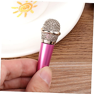 ERINGOGO 3pcs Mini Wireless Speakers for Computer Wire Connect Mic Speaker Machine Wireless Mic Wireless Computer Speakers Small Microphone Mic for Phone USB Mic Electric Wire Handheld