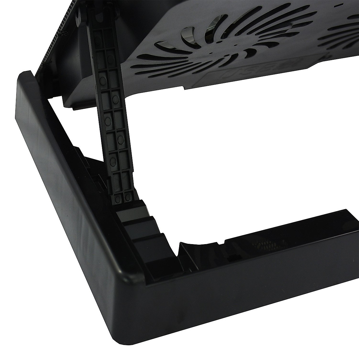 AABCOOLING NC80 - Cooling Pad with 2 Fans and Blue Backlight, Laptop Fan, Silent Laptop Cooling Pad, Gaming Laptop Cooler, PS4 Cooling Pad