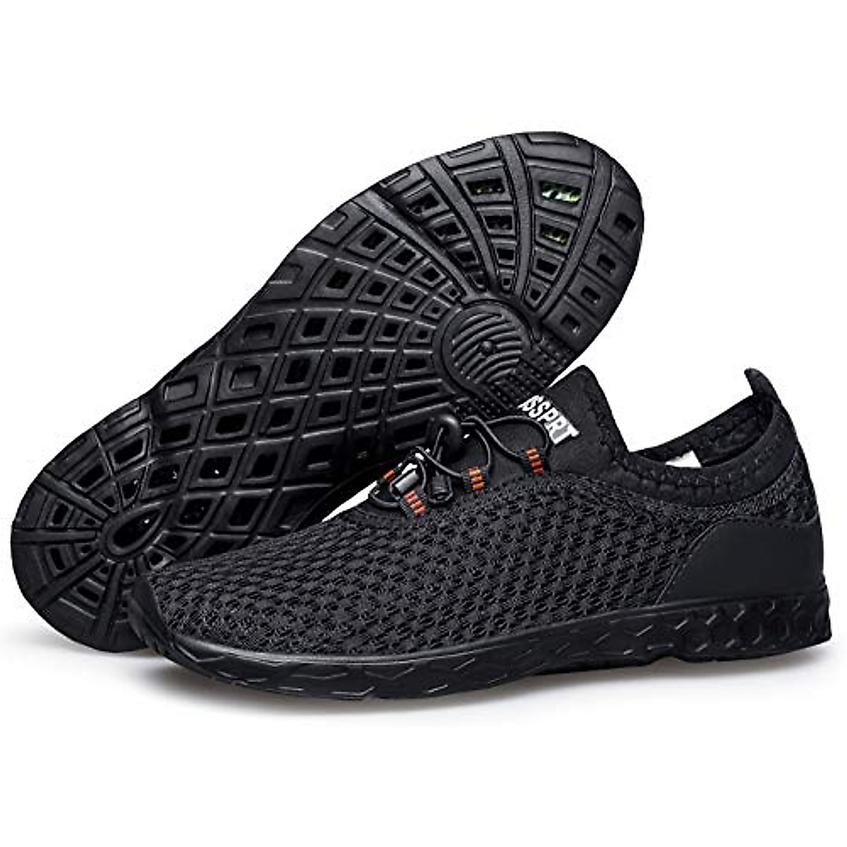 DOUSSPRT Men's Water Shoes Quick Drying Sports Aqua Shoes Size 8