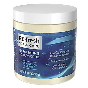 RE-fresh Scalp Care - Exfoliating Scalp Scrub - Sea Mineral + Cleanse (8.8 oz)
