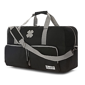 Lucky Travel Duffel Bags 65L, Gym Bag, Travel Bag & Large Duffle Bag for Men, Foldable Overnight Weekender Bags for Women & Men with Adjustable Shoulder Strap, Black