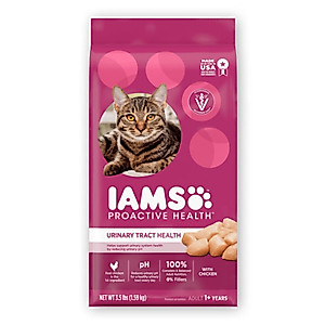 Iams 109105 3.5 lbs Proactive Health Adult Urinary Tract Health Dry Cat Food, Pack of 4 (4 Items)