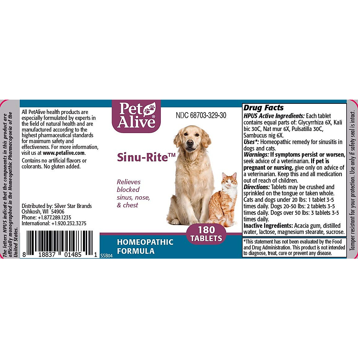 PetAlive Sinu-Rite 2 Pack