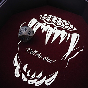 Mythcarvers Dice Tray Flame Red